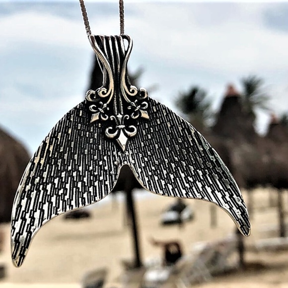 Jewelry | Bohemian Beach Mermaid Fishtail Pendant Necklace | Poshmark